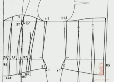 Simple Corset Pattern